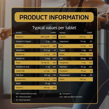 Elite Gold A-Z Multivitamin