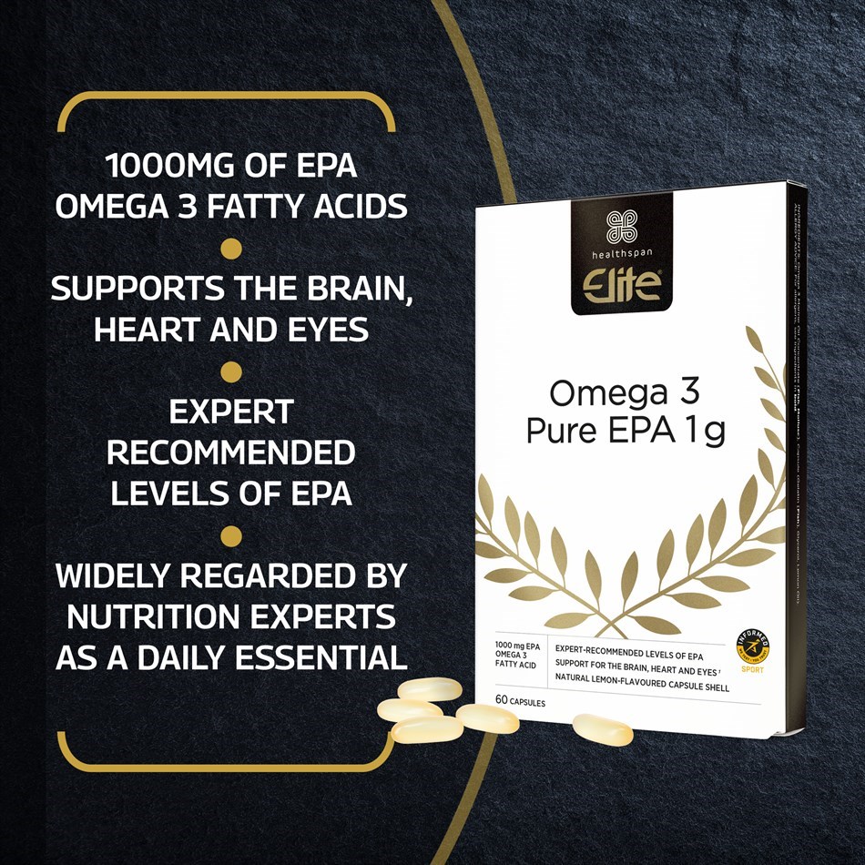 Elite Omega 3 Pure EPA 1g